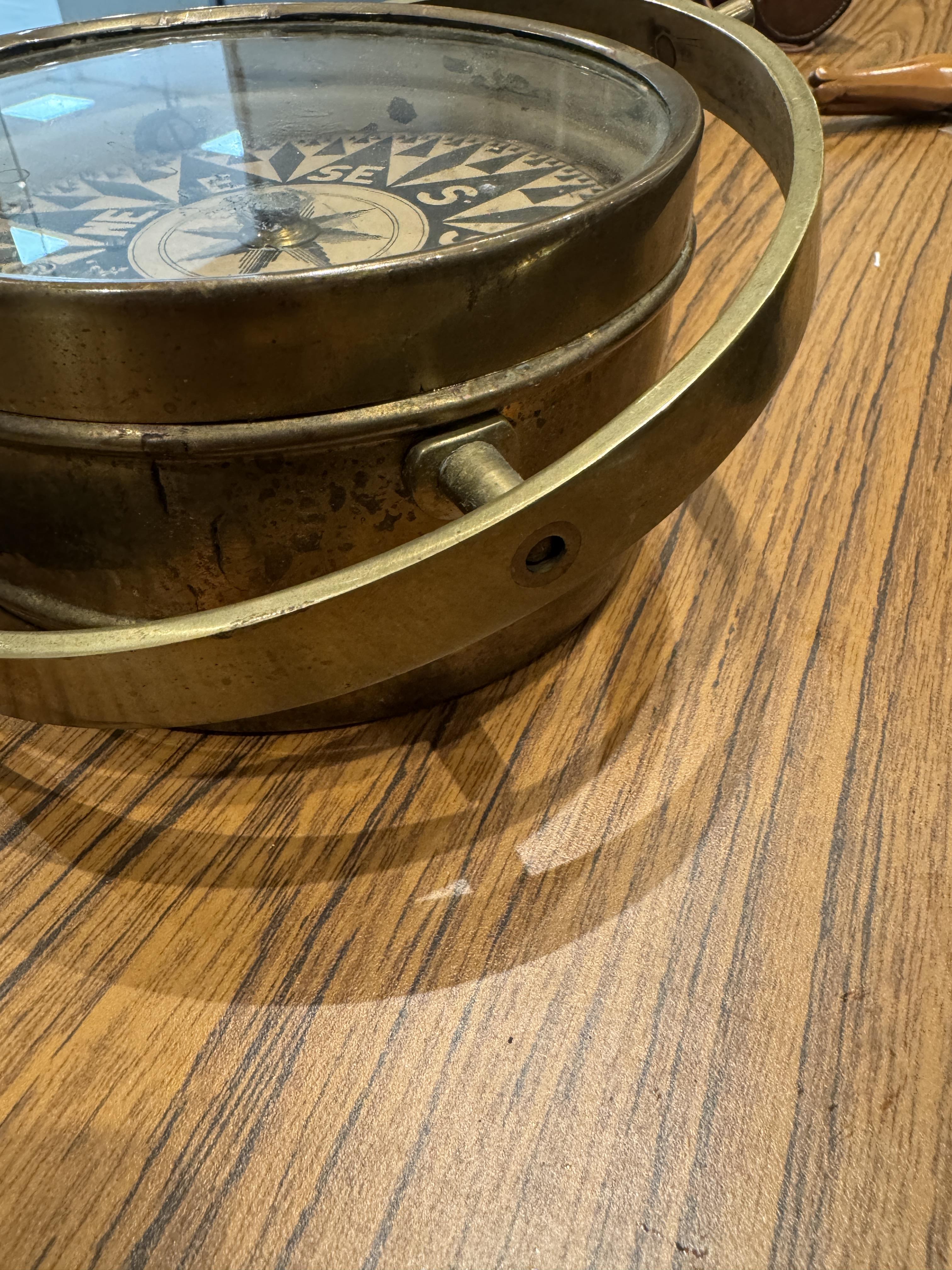 Lot 1257 - A RARE 19TH CENTURY SHIPS OVERHEAD MOUNTED