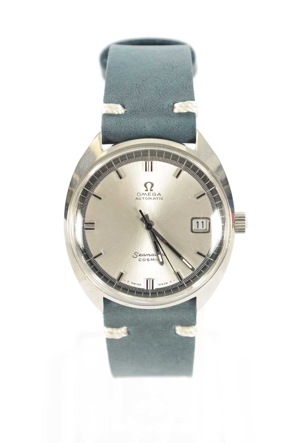 Lot 540 - A GENTLEMAN’S 1960’S STAINLESS STEEL OMEGA