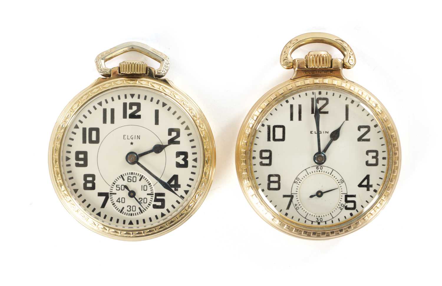 Lot 311 - ELGIN NATIONAL WATCH CO. 'B.W. RAYMOND' 10K