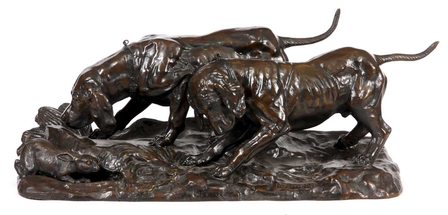 Lot 464 - AFTER P.J.MENE A LARGE 20TH CENTURY BRONZE