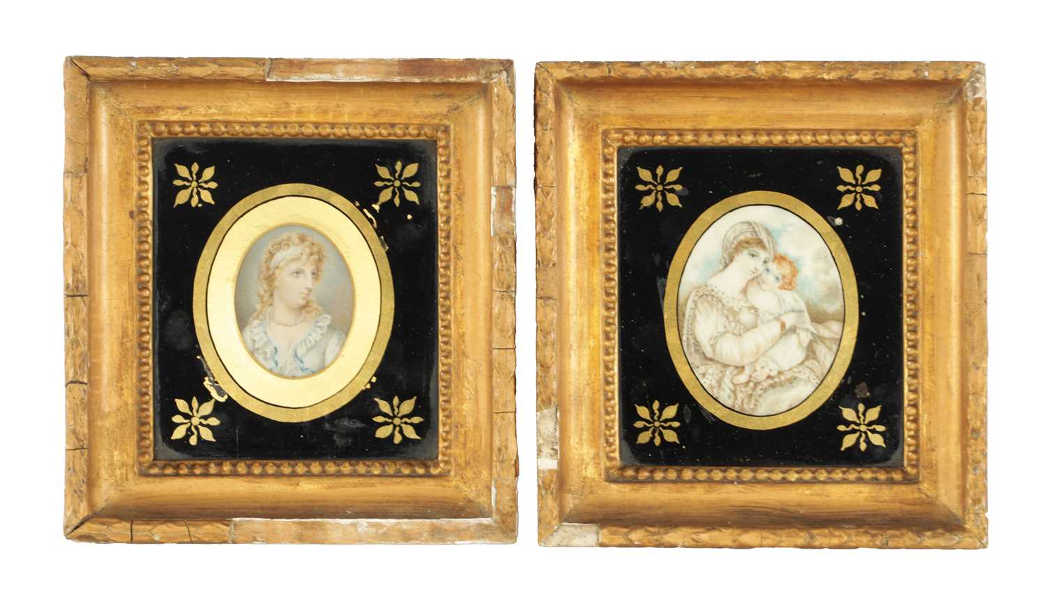 Lot 821 - IRISH INTEREST, A PAIR OF 19TH CENTURY