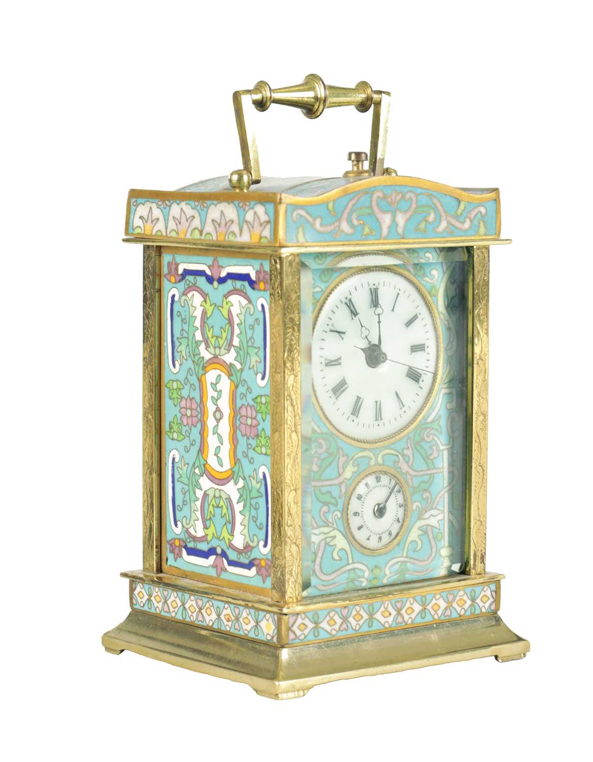 Lot 1163 - A 20TH CENTURY CHINESE EXPORT CHAMPLEVE