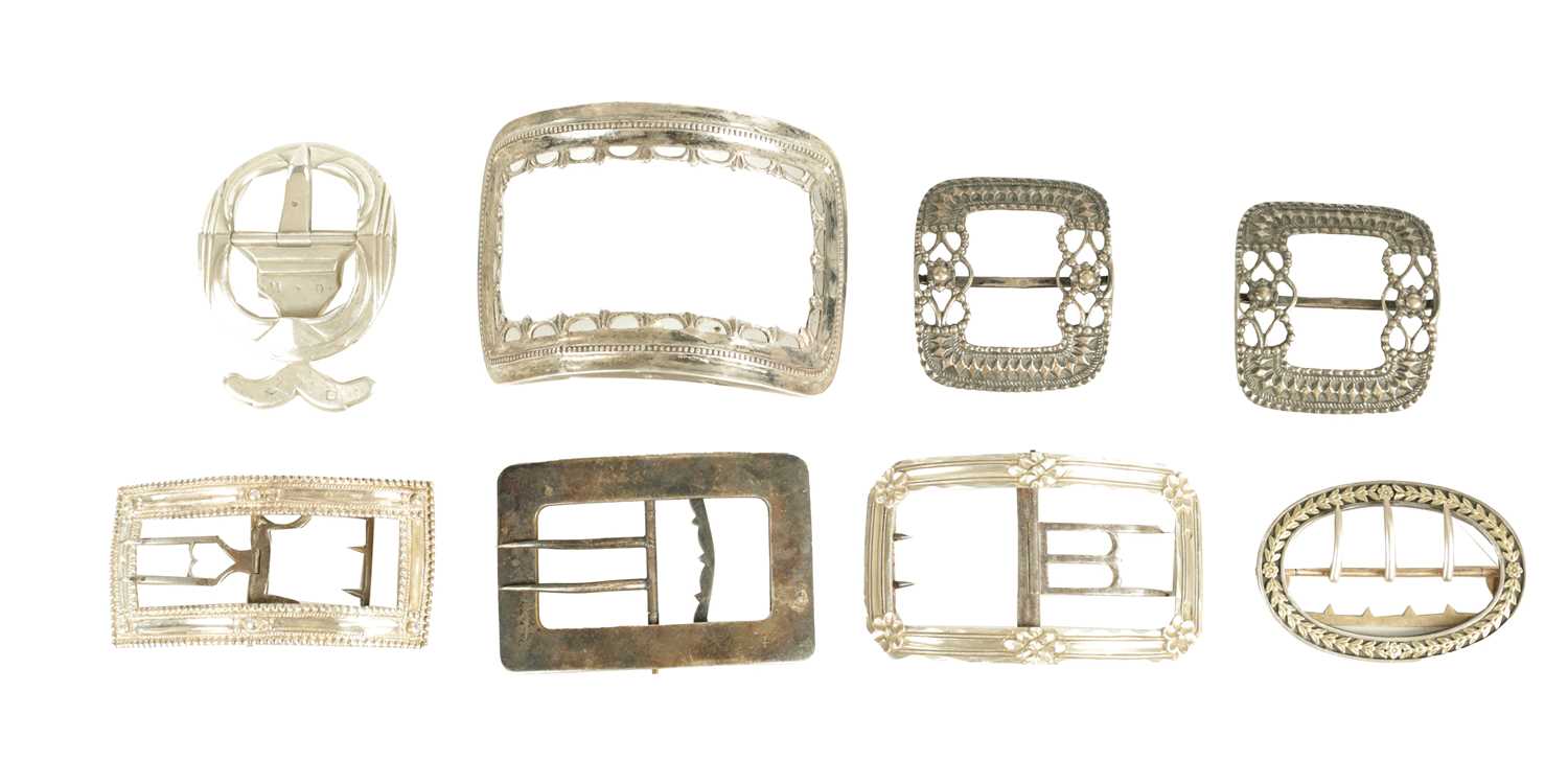 Lot 457 - A COLLECTION OF EIGHT 19TH CENTURY SILVER
