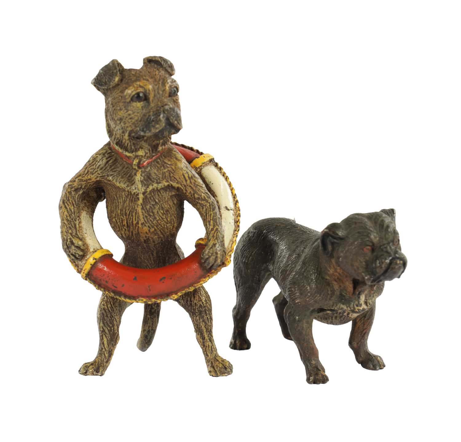 Lot 710 - A PAIR OF LATE 19TH CENTURY AUSTRIAN