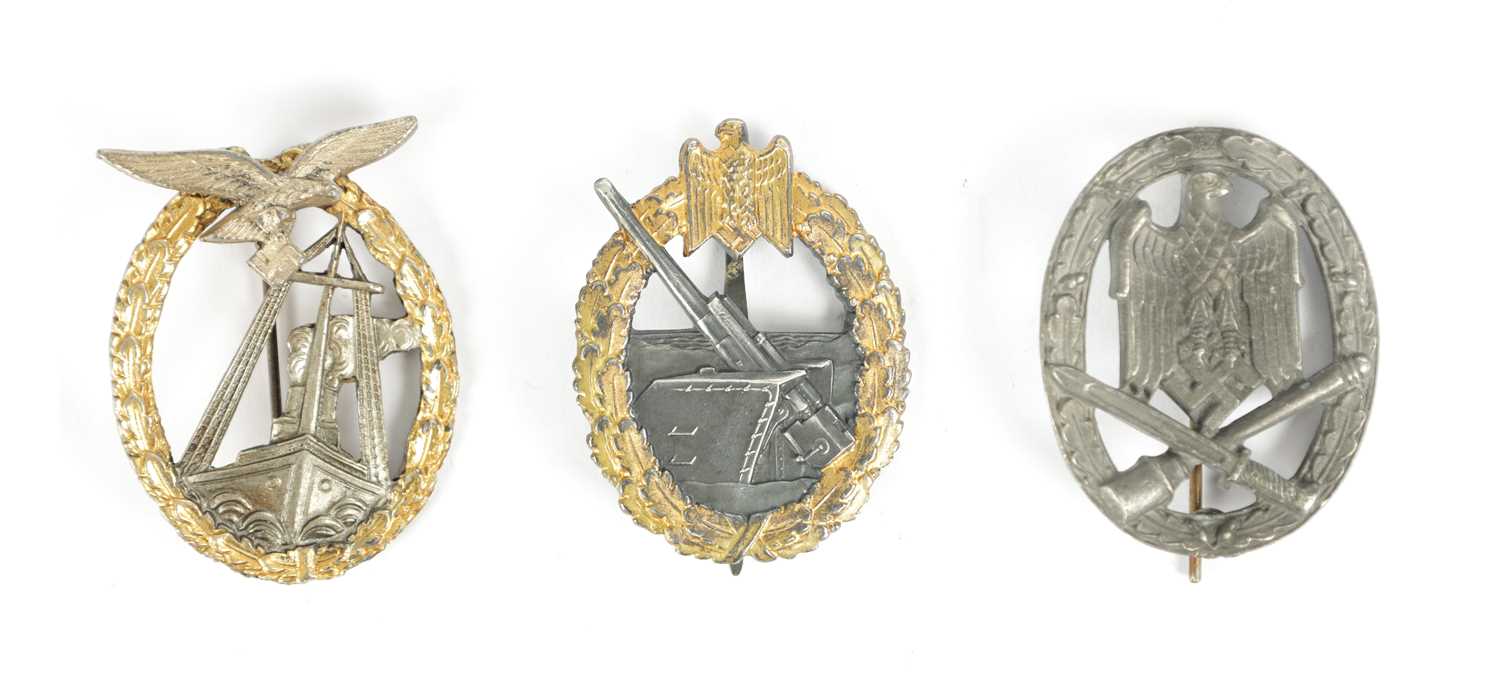 Lot 542 - A COLLECTION OF THREE WW2 GERMAN THIRD REICH