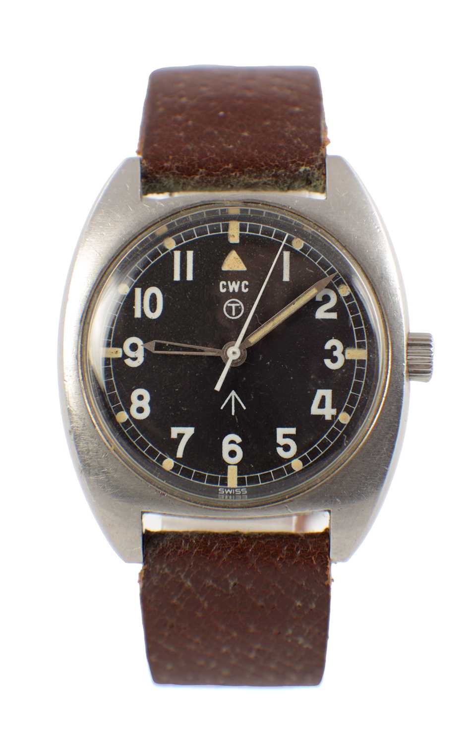 Lot 1408 - A CWC (CABOT WATCH COMPANY) MILITARY ISSUE