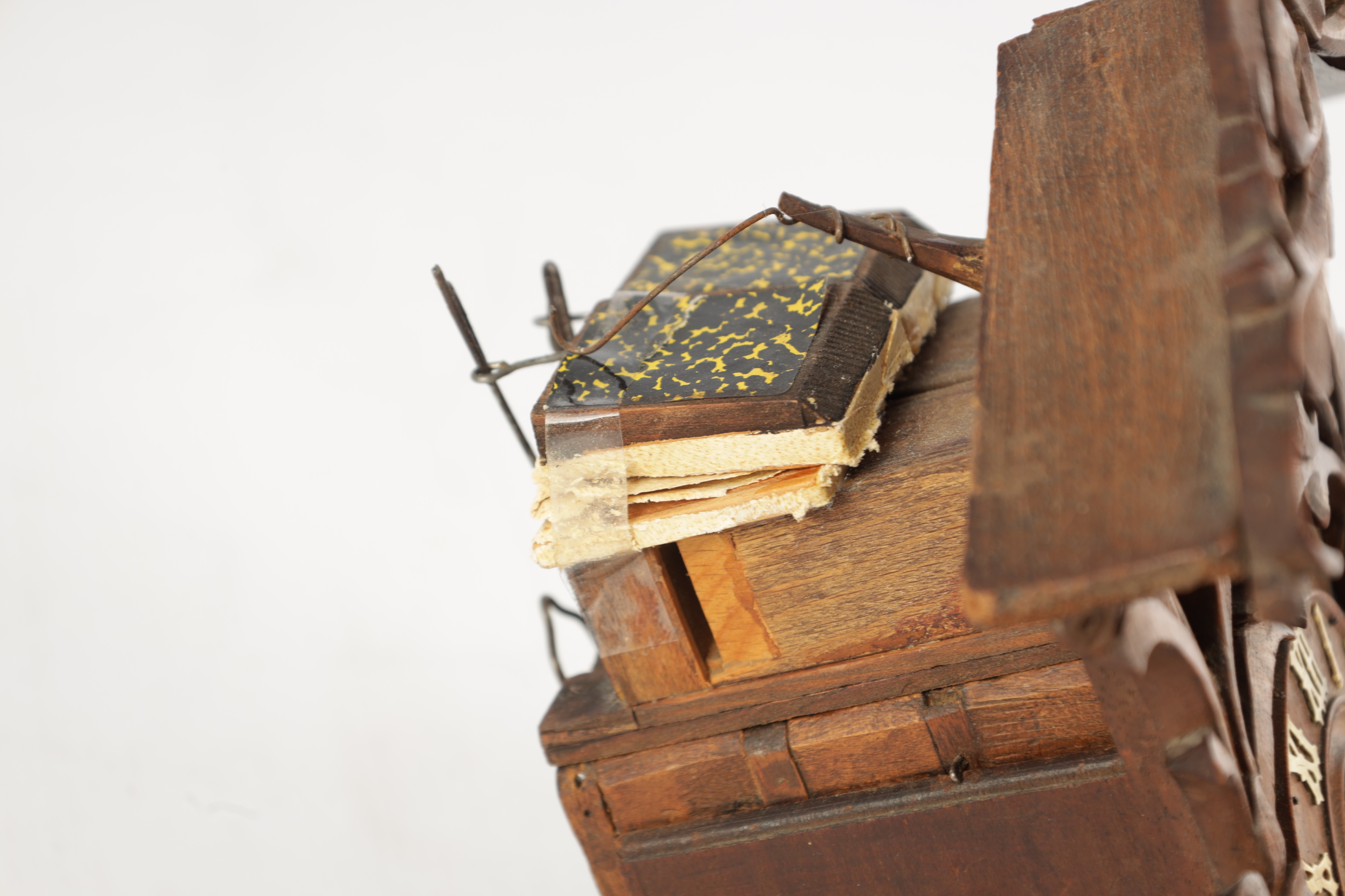 A RARE MINIATURE BLACK FOREST JOCLE CUCKOO CLOCK