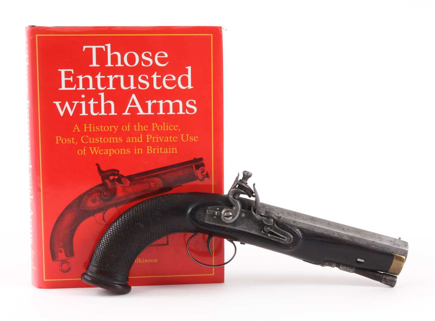 Lot 196 - AN EARLY 19TH CENTURY 40 BORE FLINTLOCK