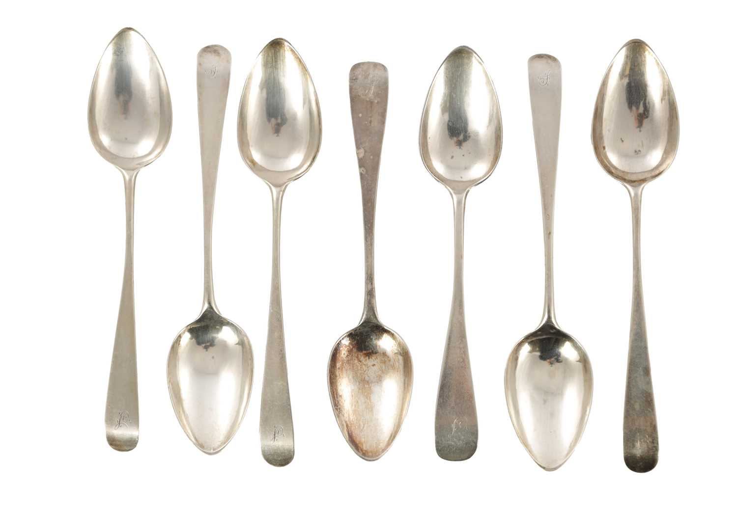 Lot 486 - A SET OF SEVEN EARLY 19TH CENTURY PROVINCIAL