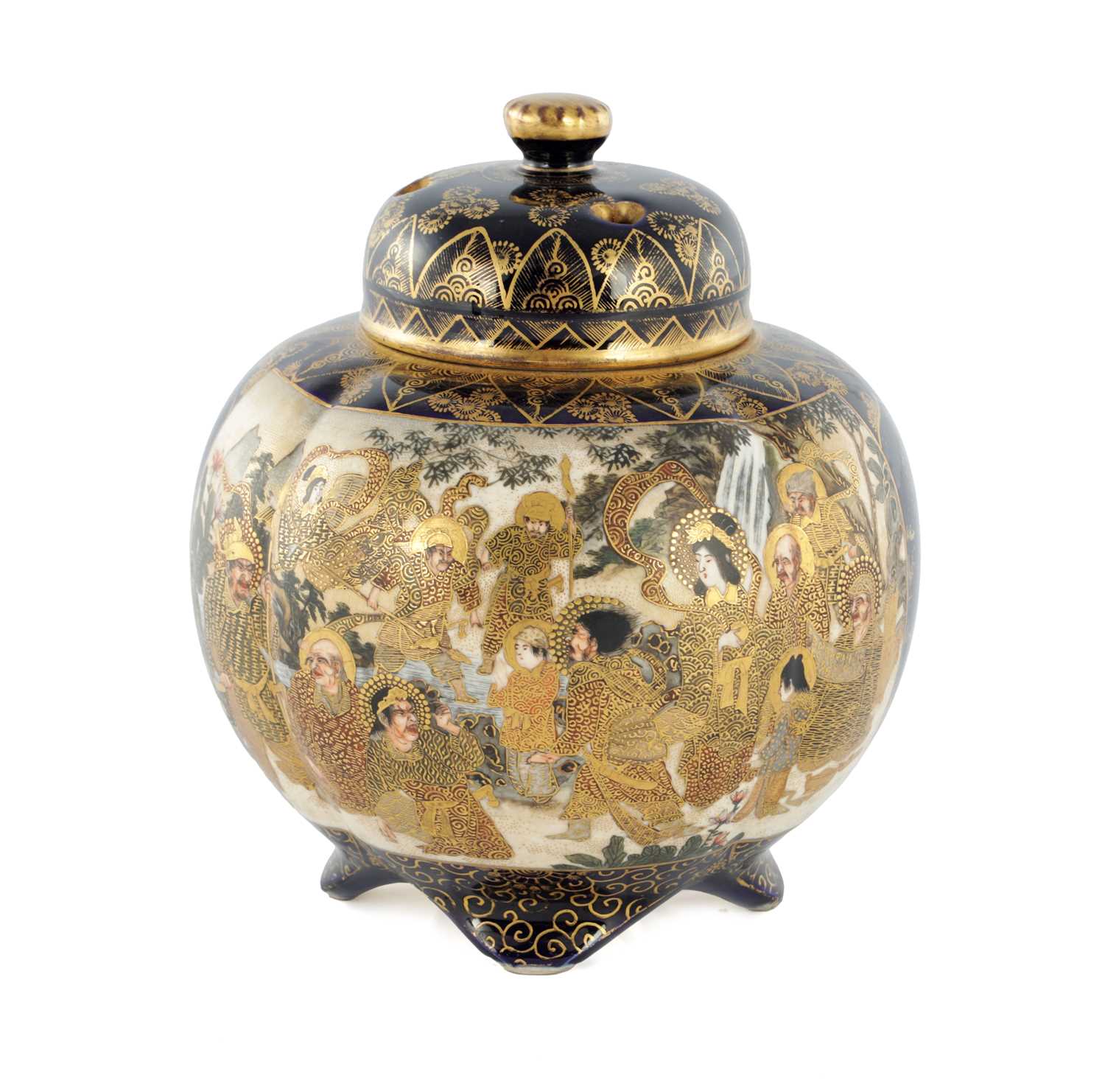 Lot 525 - A JAPANESE MEIJI PERIOD SATSUMA KORO