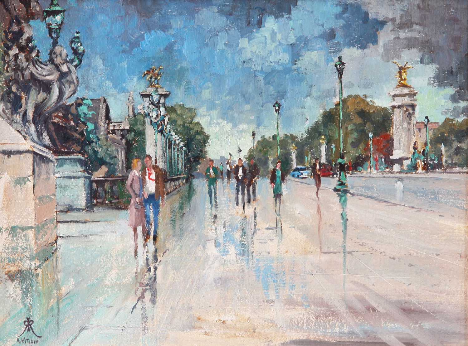 Lot 264 - (AR) ROBERT KITCHEN 1949 - 2009. OIL ON