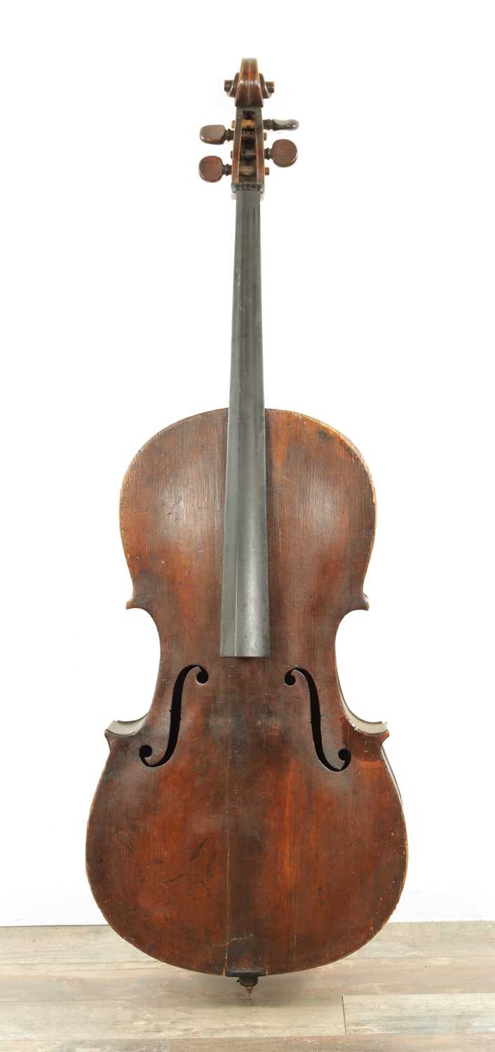 AN ANTIQUE CELLO