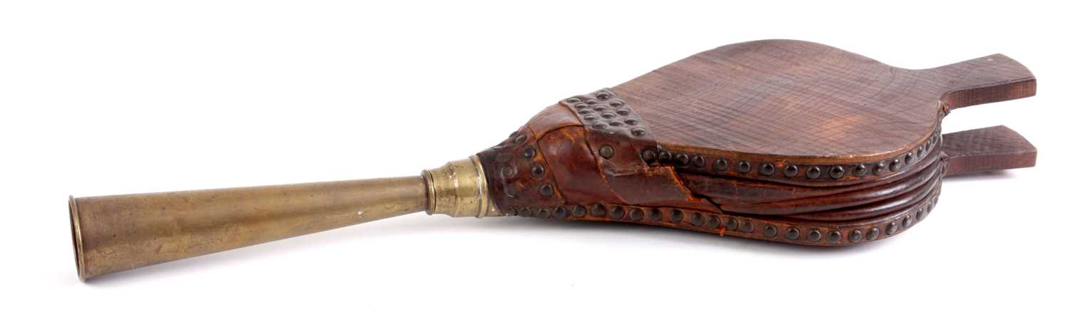 Lot 393 - AN UNUSUAL NAVAL TRITON BELLOWS FOG HORN BY