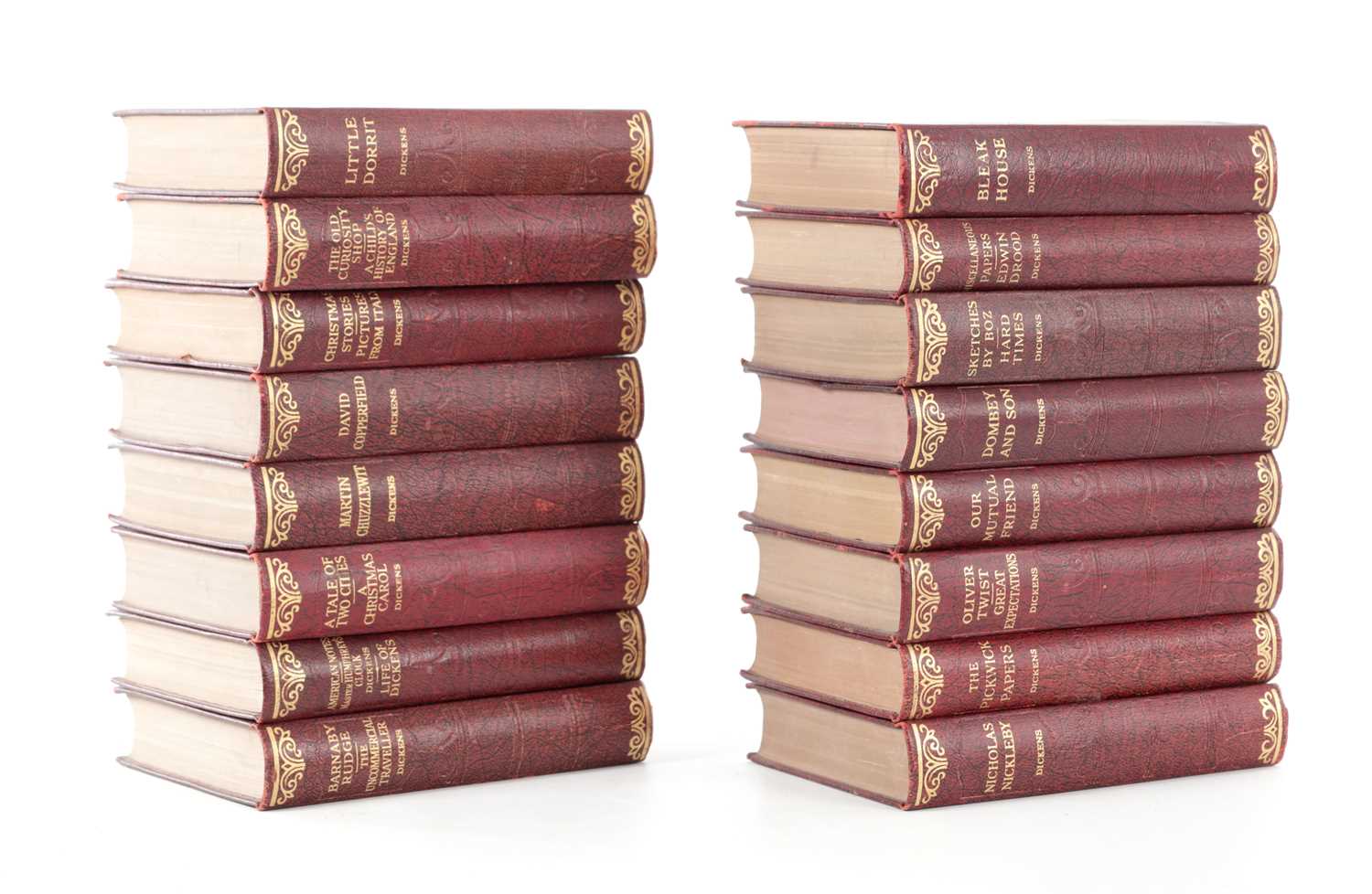 Lot 349 - A FULLY ILLUSTRATED SET OF CHARLES DICKENS