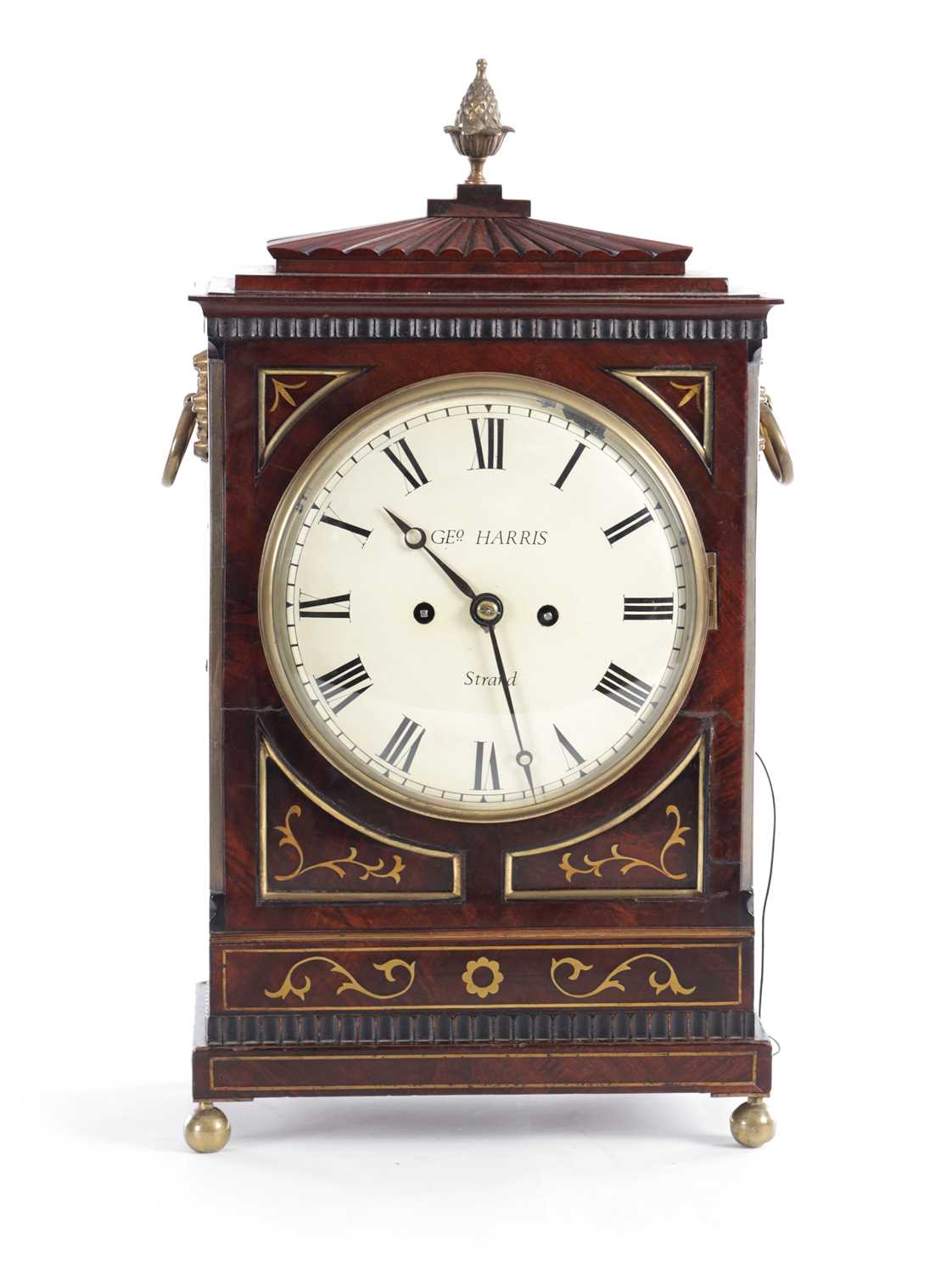 Lot 965 - GEORGE HARRIS, STRAND. A REGENCY BRASS