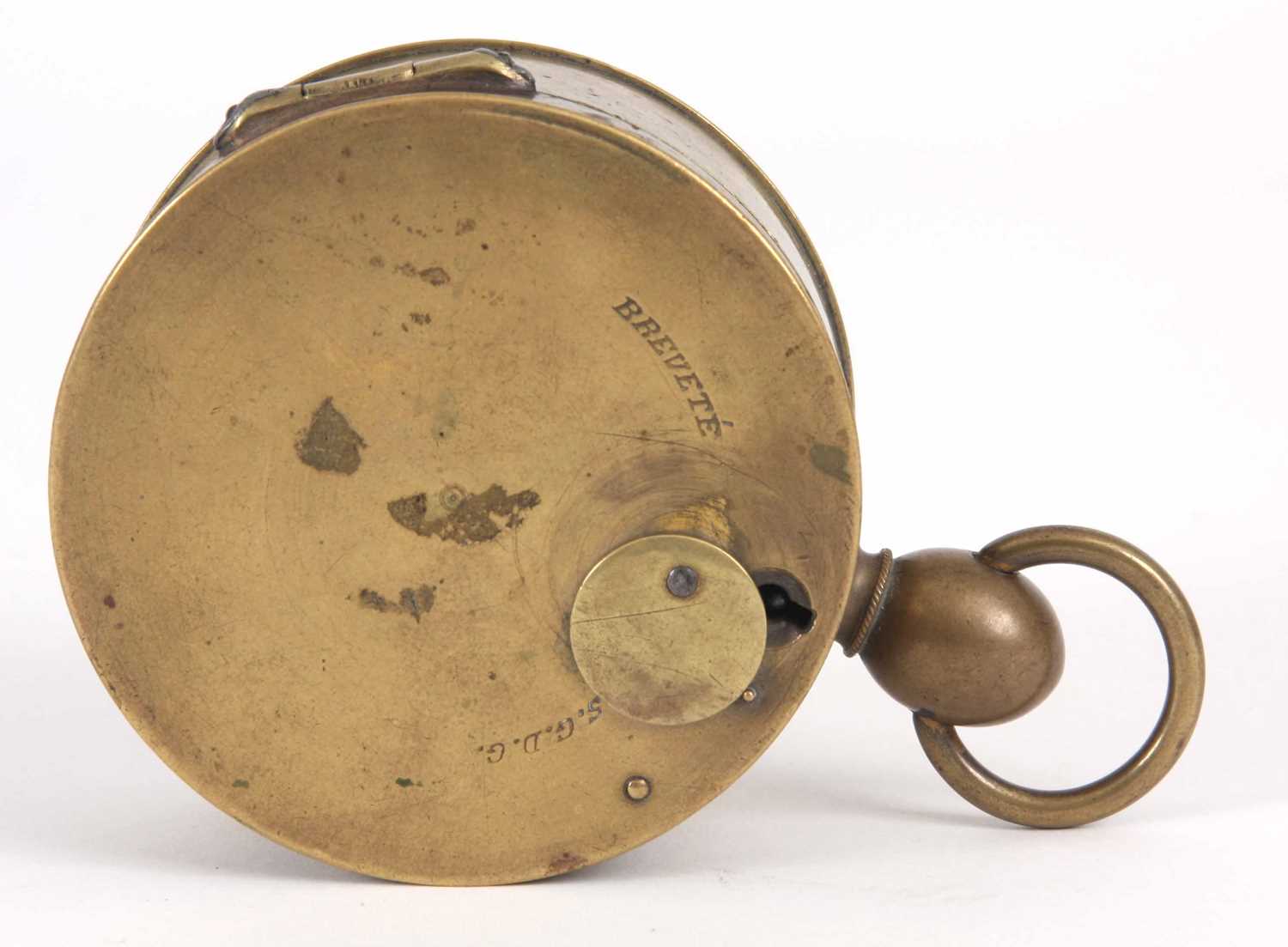 Lot 140 - A FRENCH 19TH CENTURY NIGHT WATCHMAN’S CLOCK