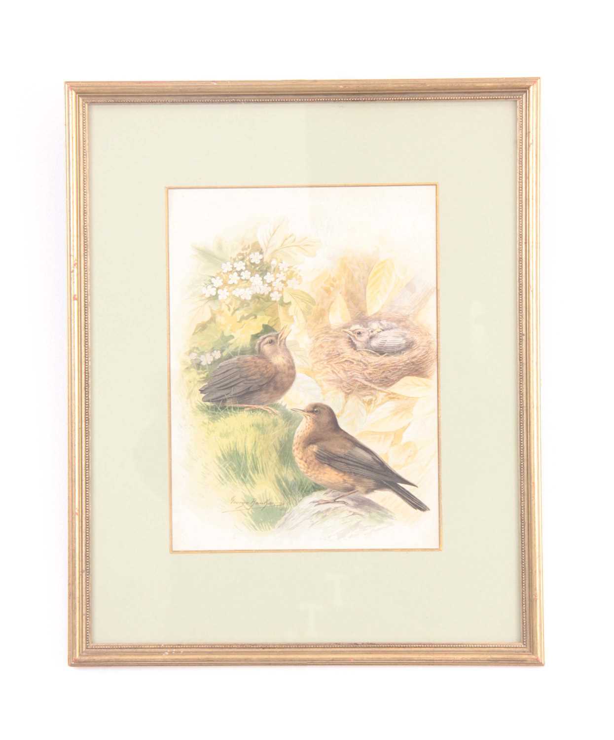 Lot 370 - GEORGE RANKIN. A 19TH CENTURY WATERCOLOUR
