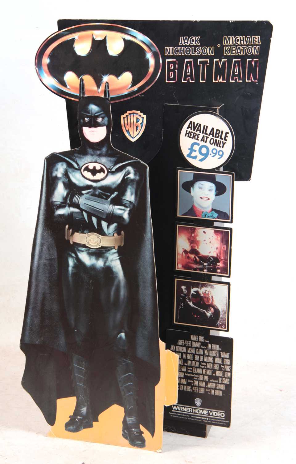Lot 494 - A 1992 BATMAN ADVERTISING DISPLAY WITH