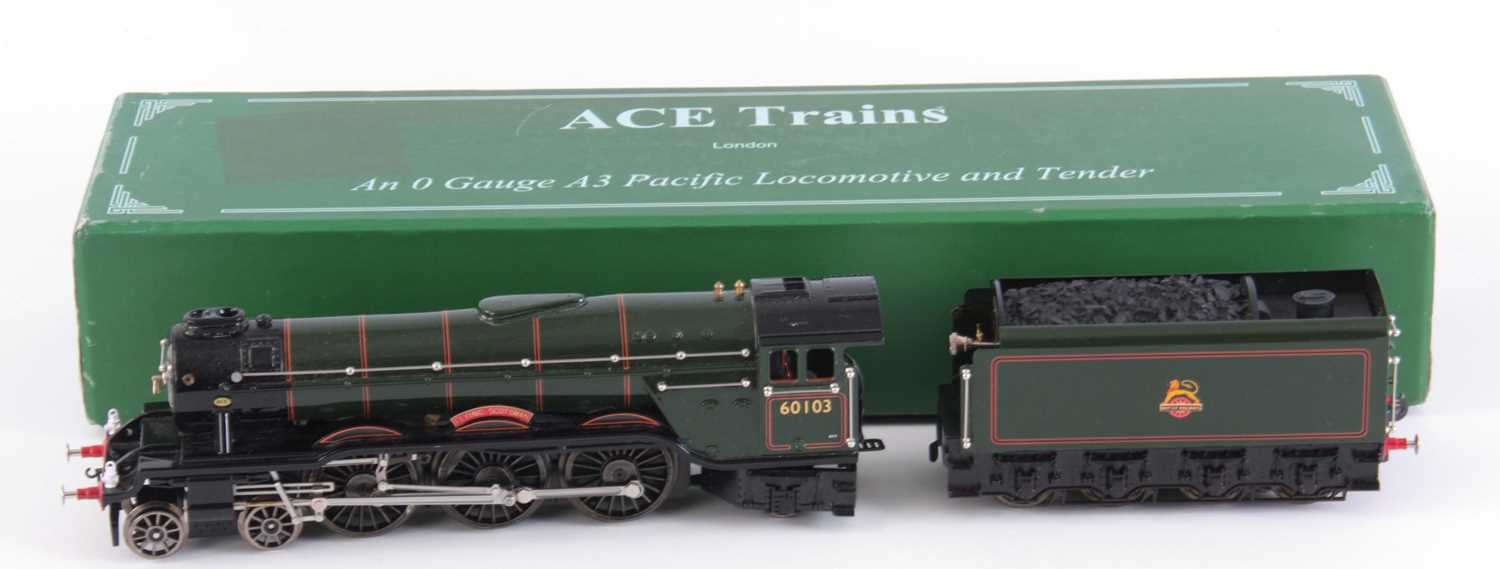 Lot 752 - AN ACE TRAINS O GAUGE A3 PACIFIC LOCOMOTIVE