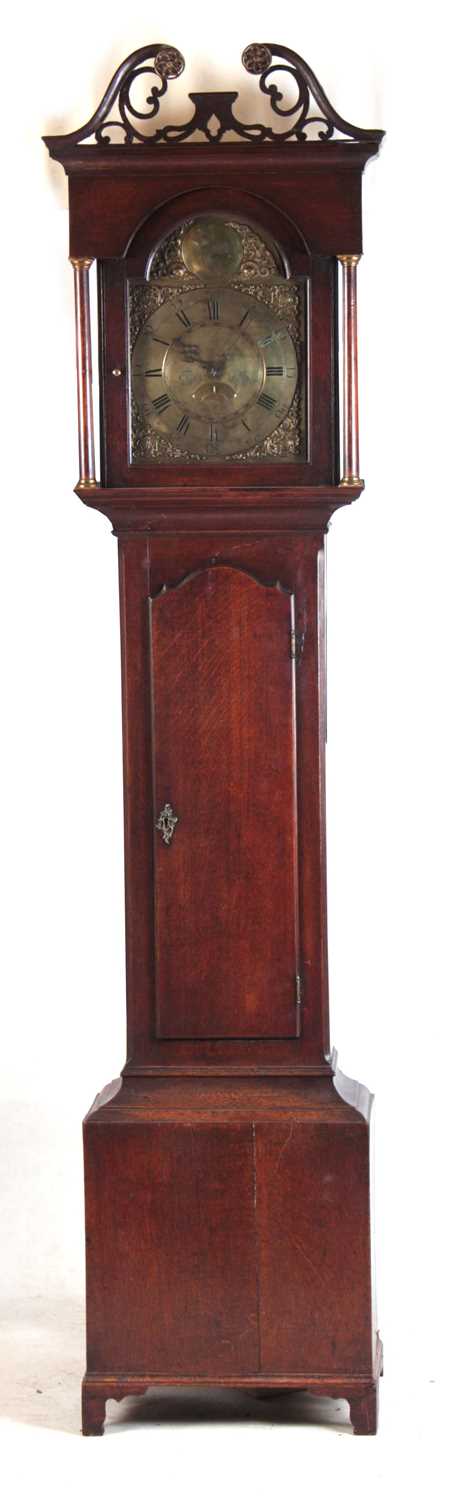 Lot 844 - RICHARD STONEHOUSE, WHITBY. A GEORGE III OAK