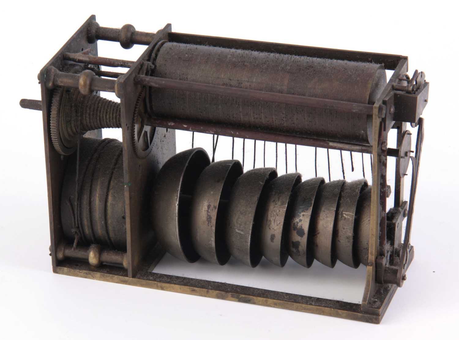 Lot 892 - AN UNUSUAL ENGLISH GEORGIAN MUSICAL FUSEE