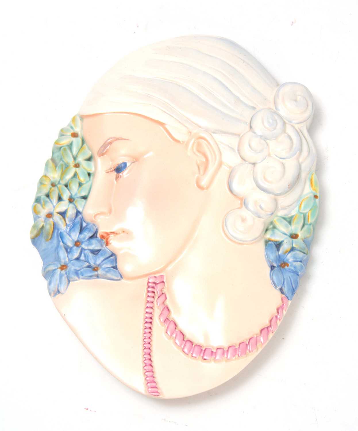 Lot 45 - A 20TH CENTURY BESWICK RELIEF MOULDED OVAL